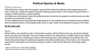 UNIT 3- Political Opinion.ppt
