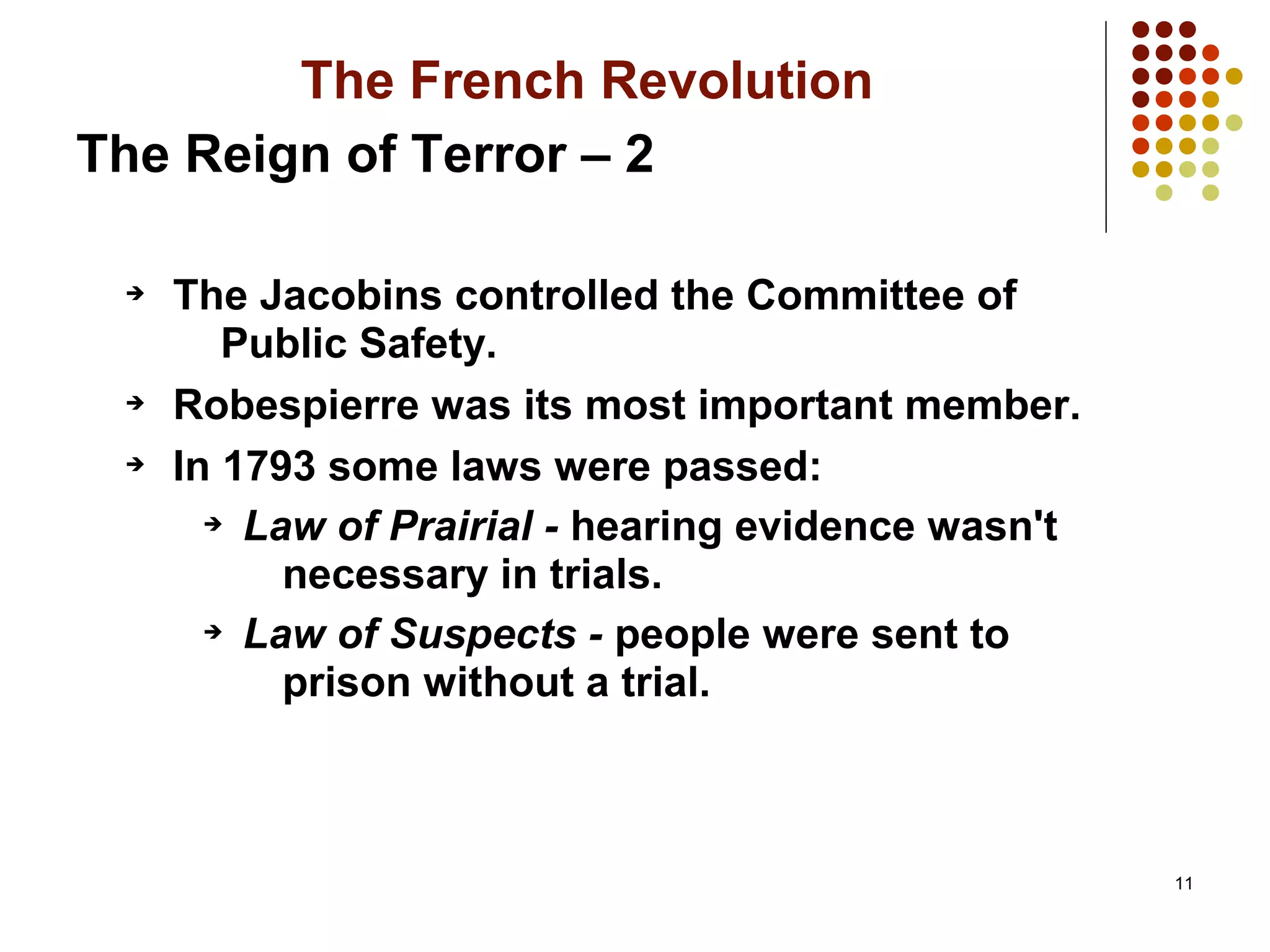 Unit 3 - The French Revolution | PDF