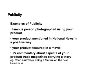 Unit3 promotion strategy | PPT