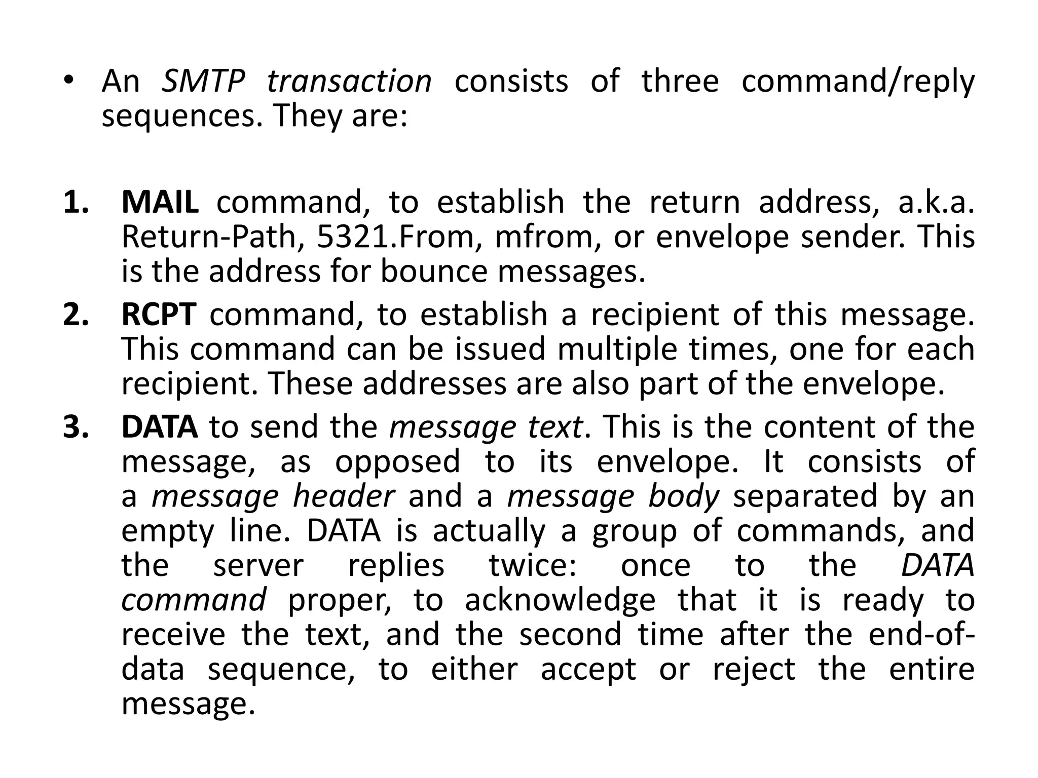 Unit 3 - Protocols and Client-Server Applications - IT | PPT