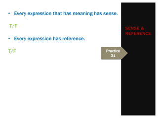 Unit 3 - Reference and Sense | PPTX