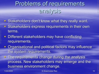 Unit 3 requirements engineering processes | PDF