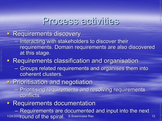 Unit 3 requirements engineering processes | PDF