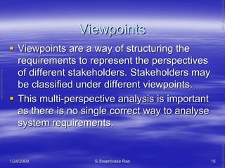 Unit 3 requirements engineering processes | PDF