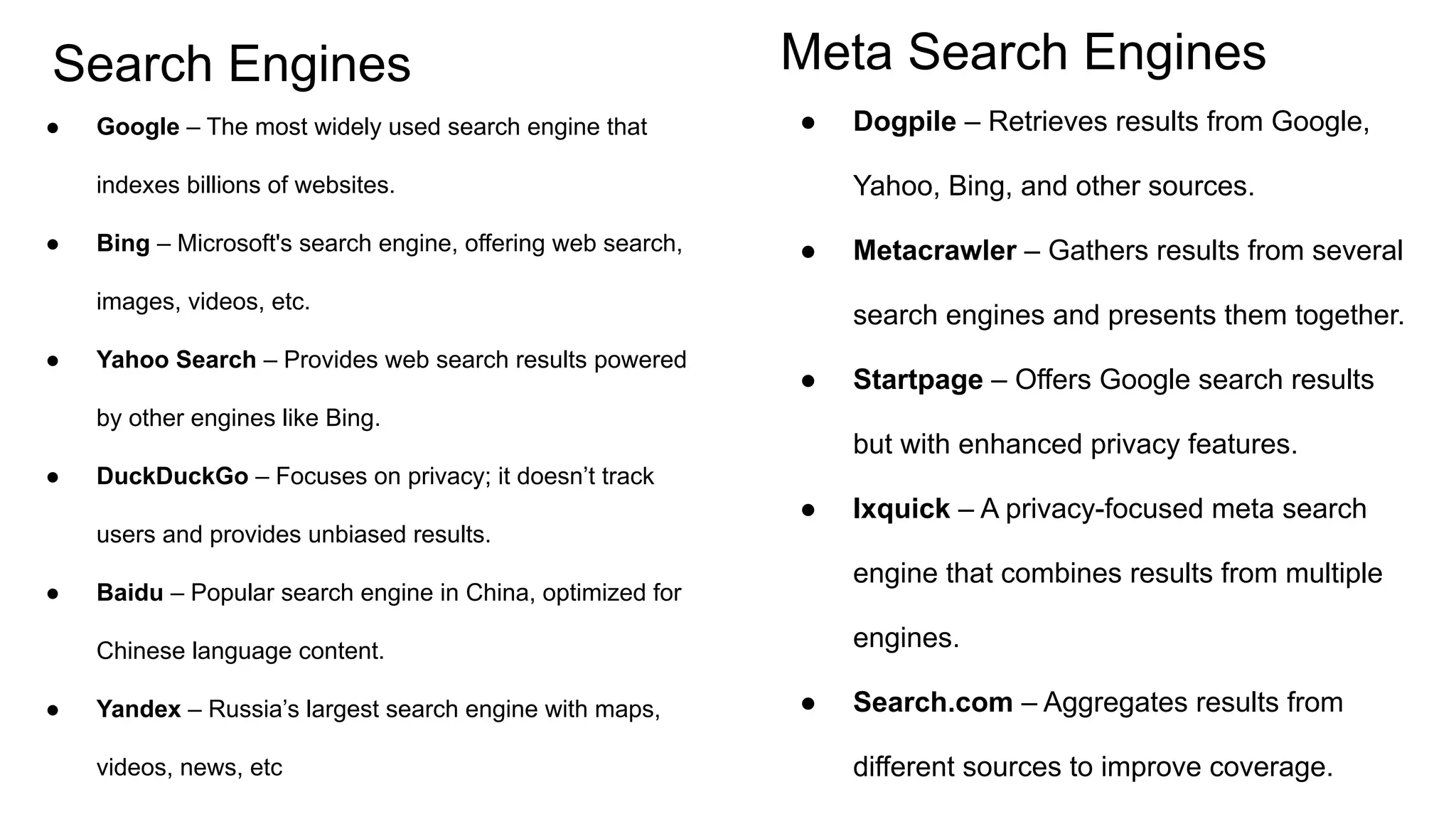 SEARCHING THE WWW- Web search and Search engines | PDF
