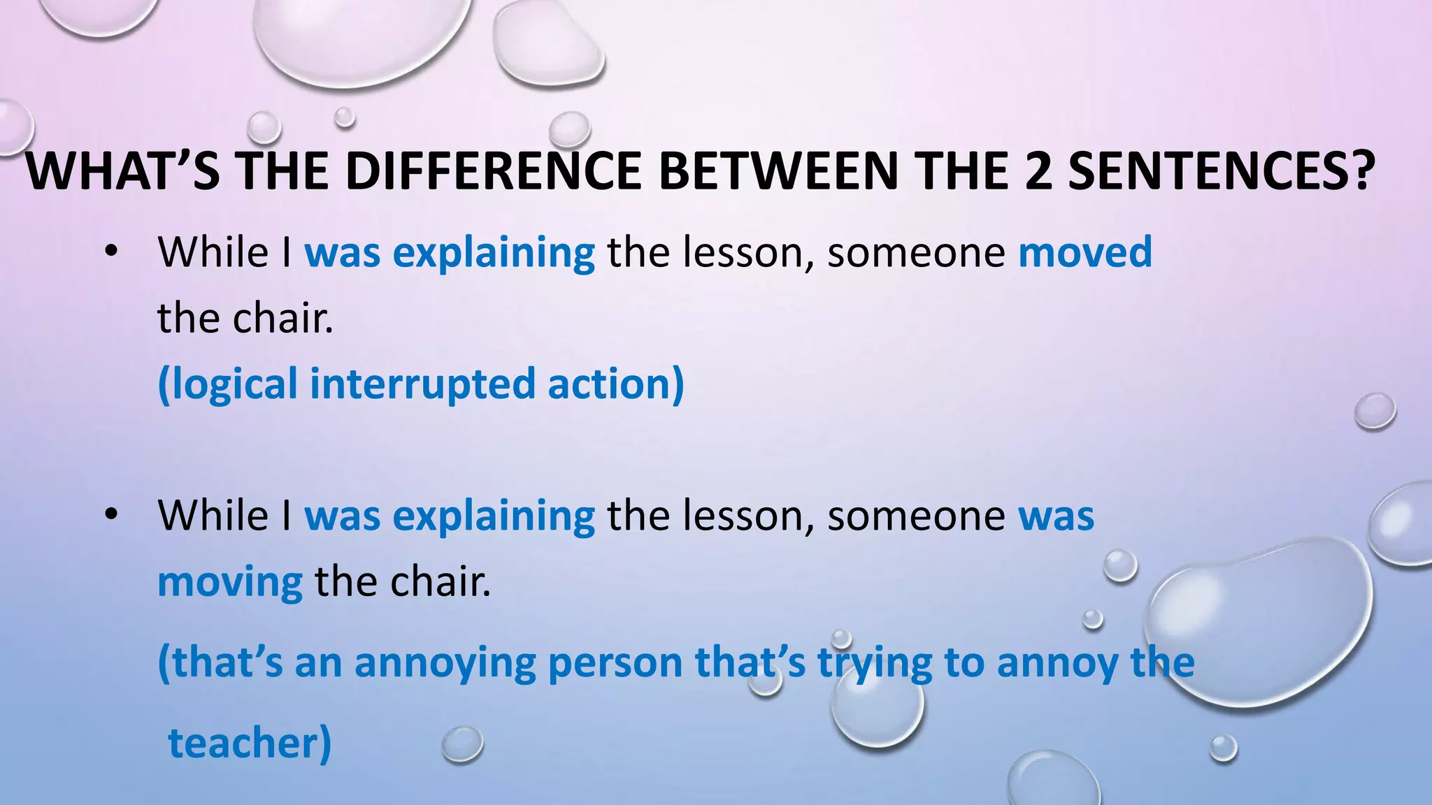 Unit 3 - Simple Past and Past Progressive - spot | PPTX