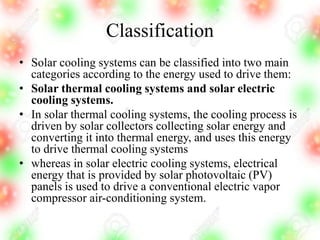 solar energy application | PPT