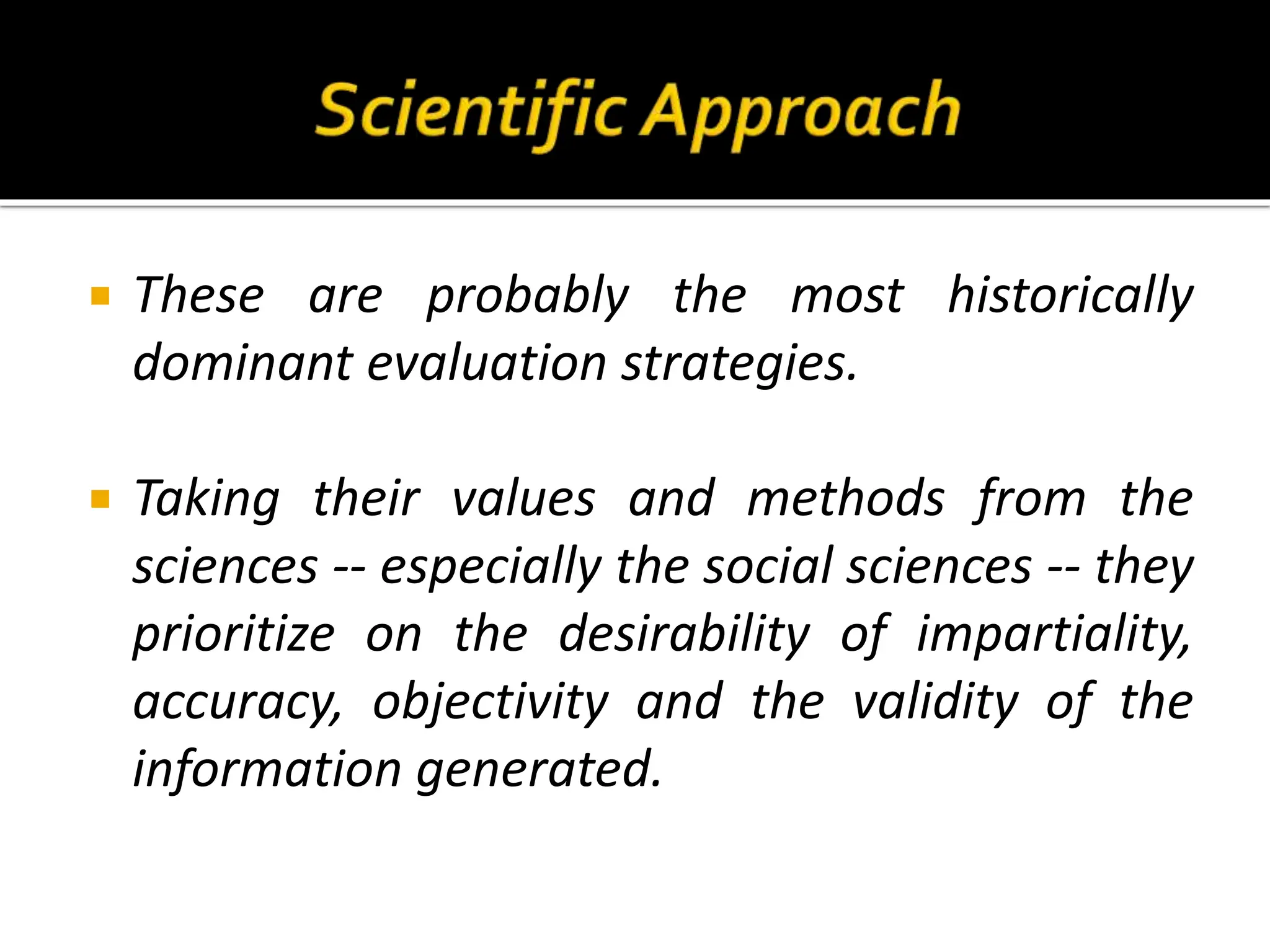Unit 3 Theories And Approaches In Monitoring And Evaluation Ppt
