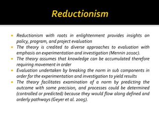 Unit 3- Theories and approaches in Monitoring and Evaluation.ppt