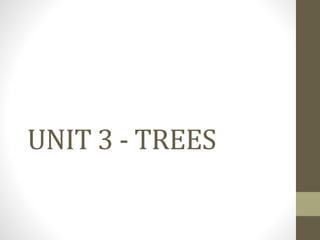 Unit 3 trees | PPTX