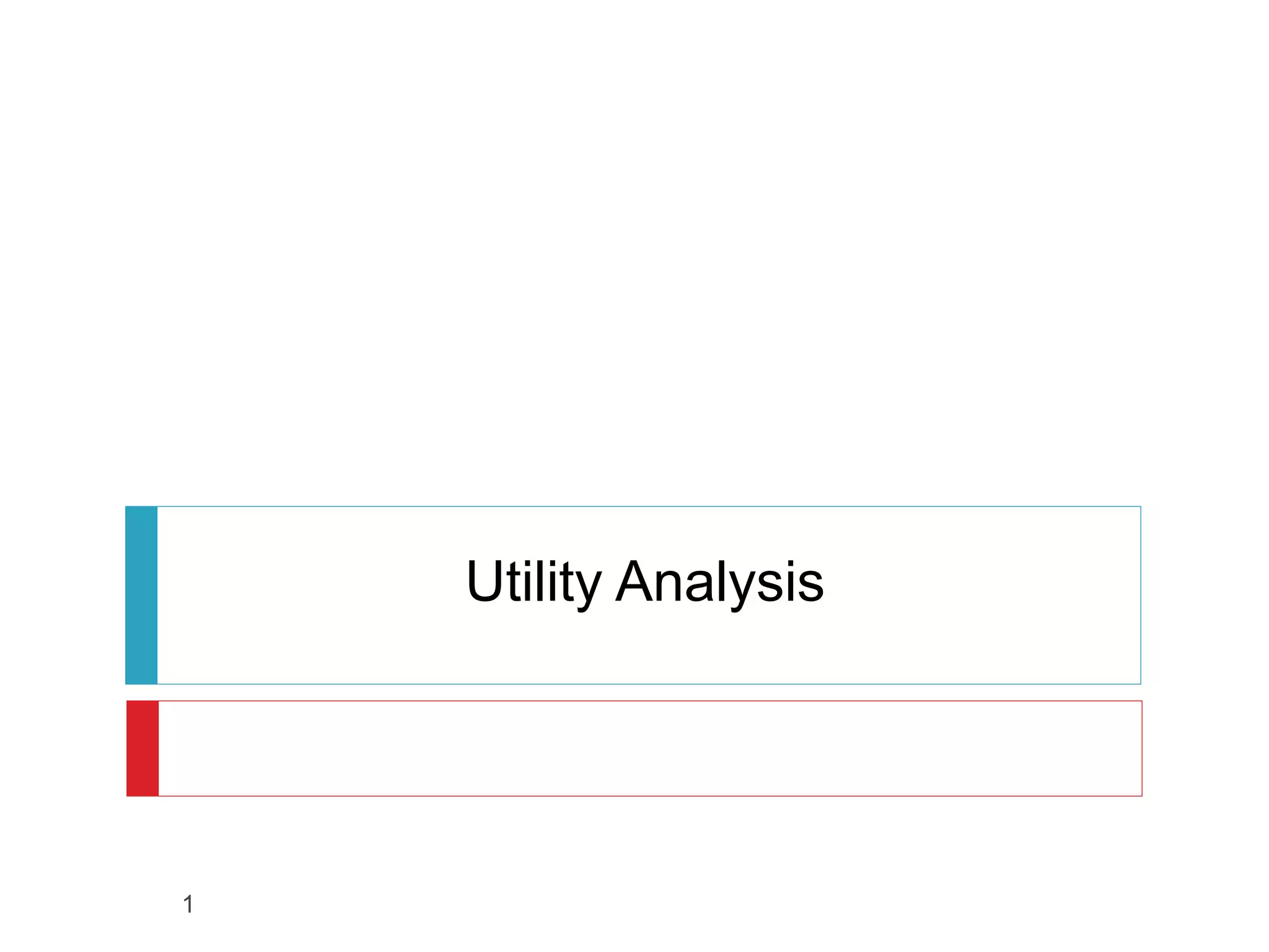 Utility Analysis Explained: Cardinal vs Ordinal Utility | PPT