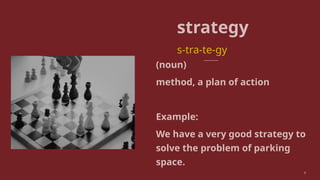 A2 Level Vocabulary set 3 for ESL students - american English | PPTX