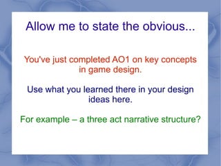 Unit 30 AO2 Presentation | PPT