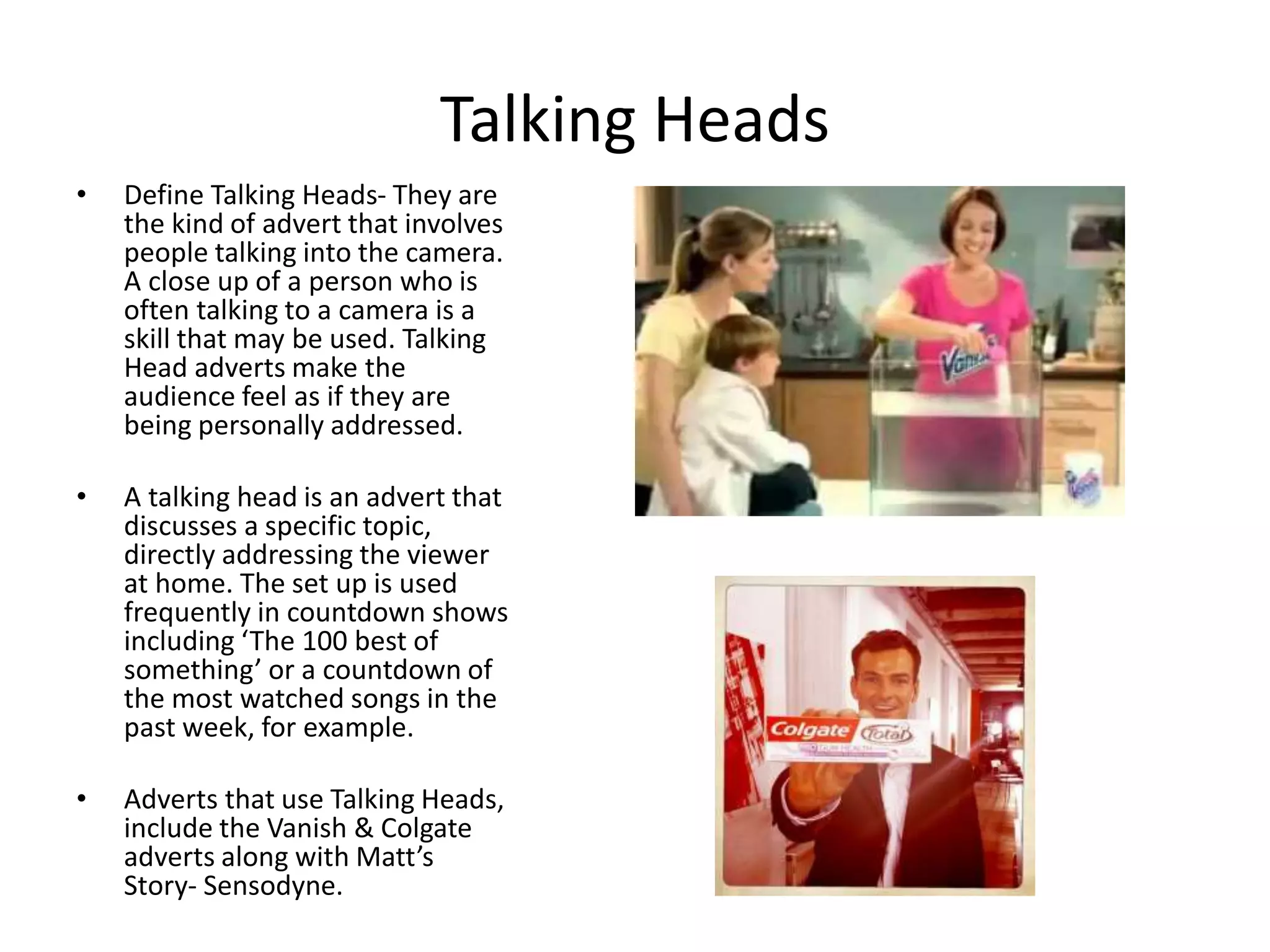 Creative Media BTEC- Unit 30, Assignment 1 Advert Structures | PPT