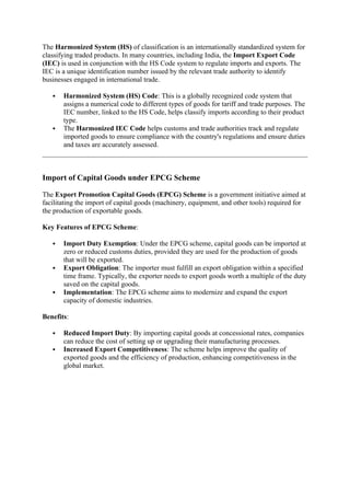 Import License is a permit or authorization granted by the relevant ...