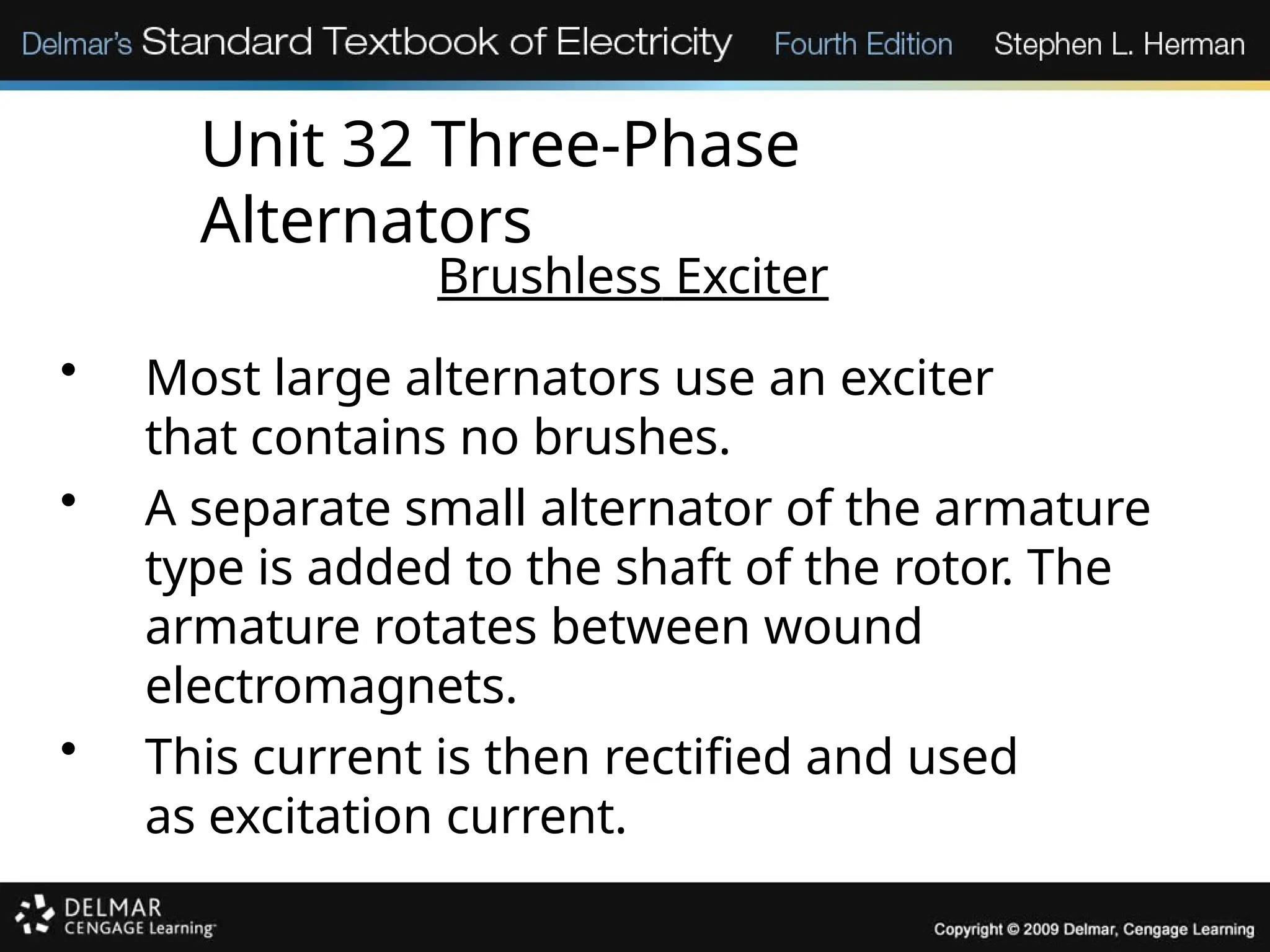 Unit 32 - 3 Phase Alternators (1).pptx