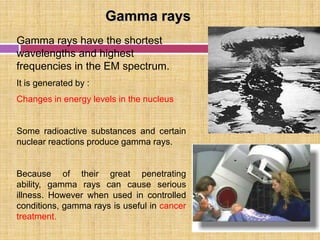 electromagnetic spectrum & its uses | PPTX