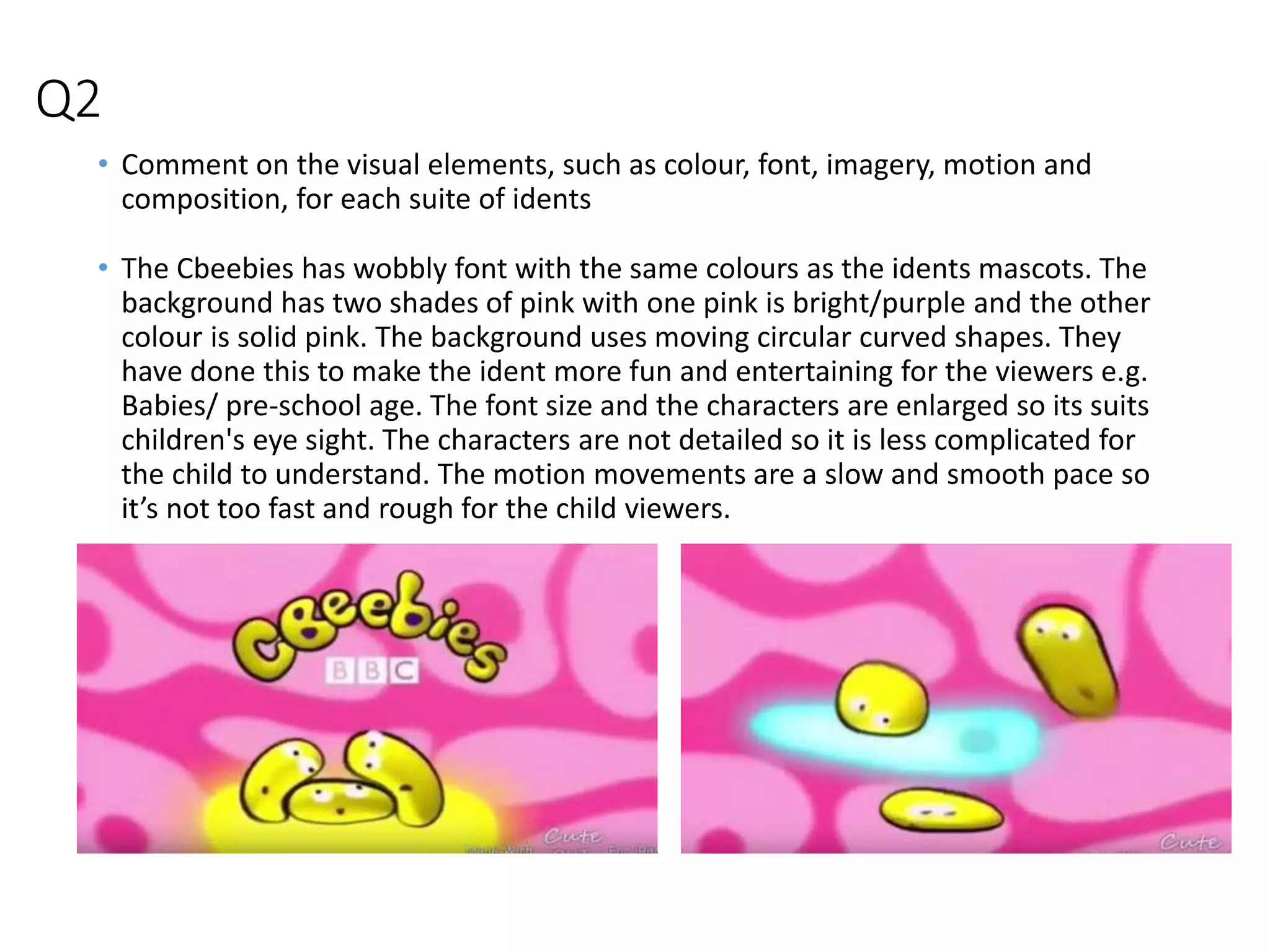 Unit 32 Television Idents | PPTX