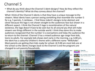 Unit 32 Television Idents | PPTX