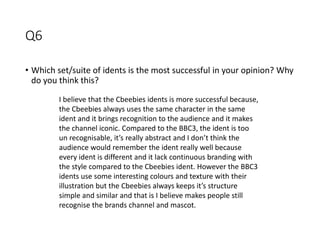 Unit 32 Television Idents | PPTX