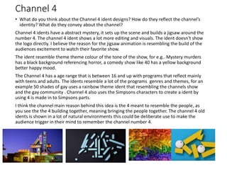 Unit 32 Television Idents | PPTX