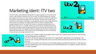 Unit 32 lo1 television ident | PPTX