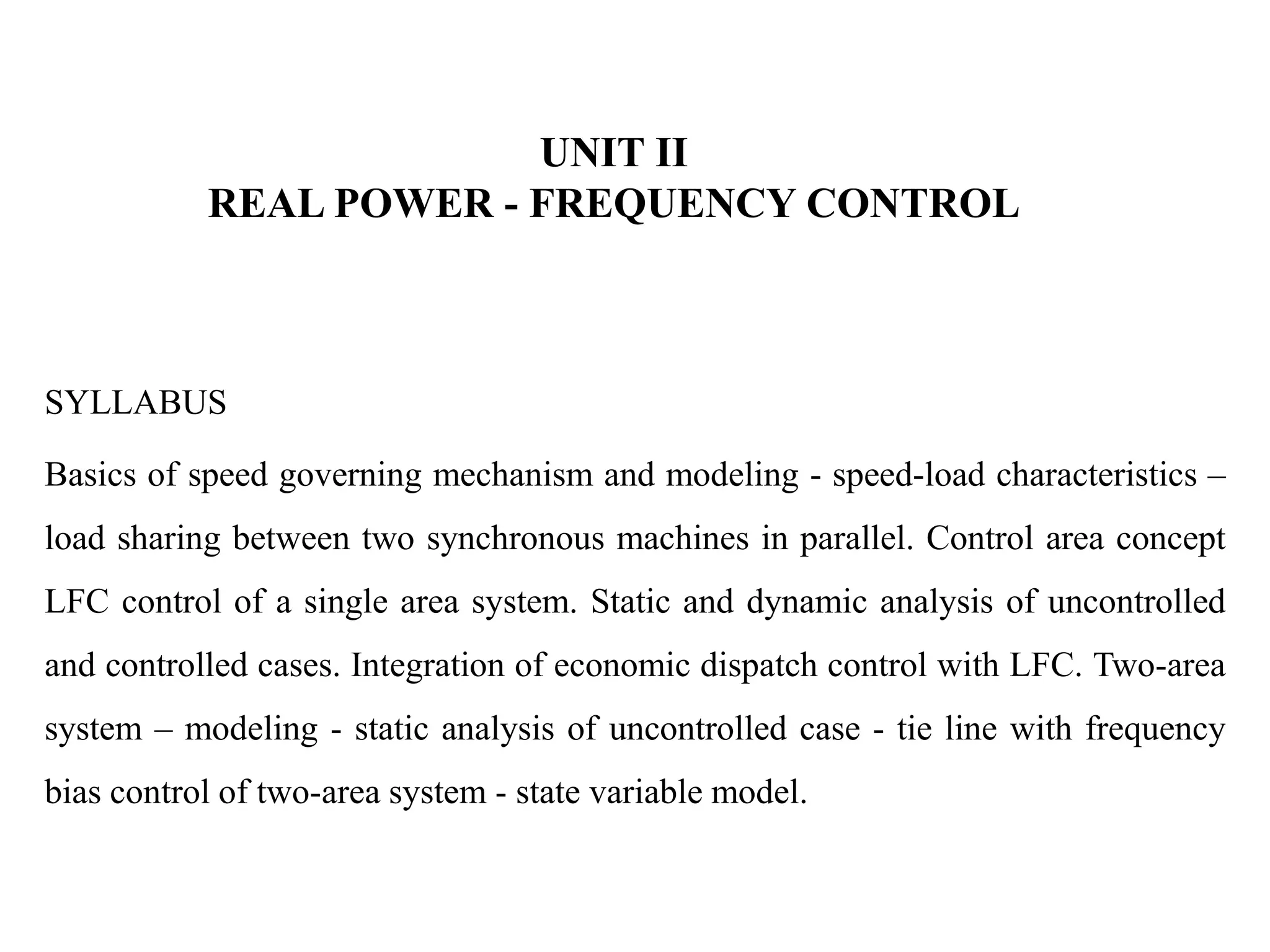 SPEED GOVERNOR SYSYTEM AND ITS DERIVATIONS | PPTX