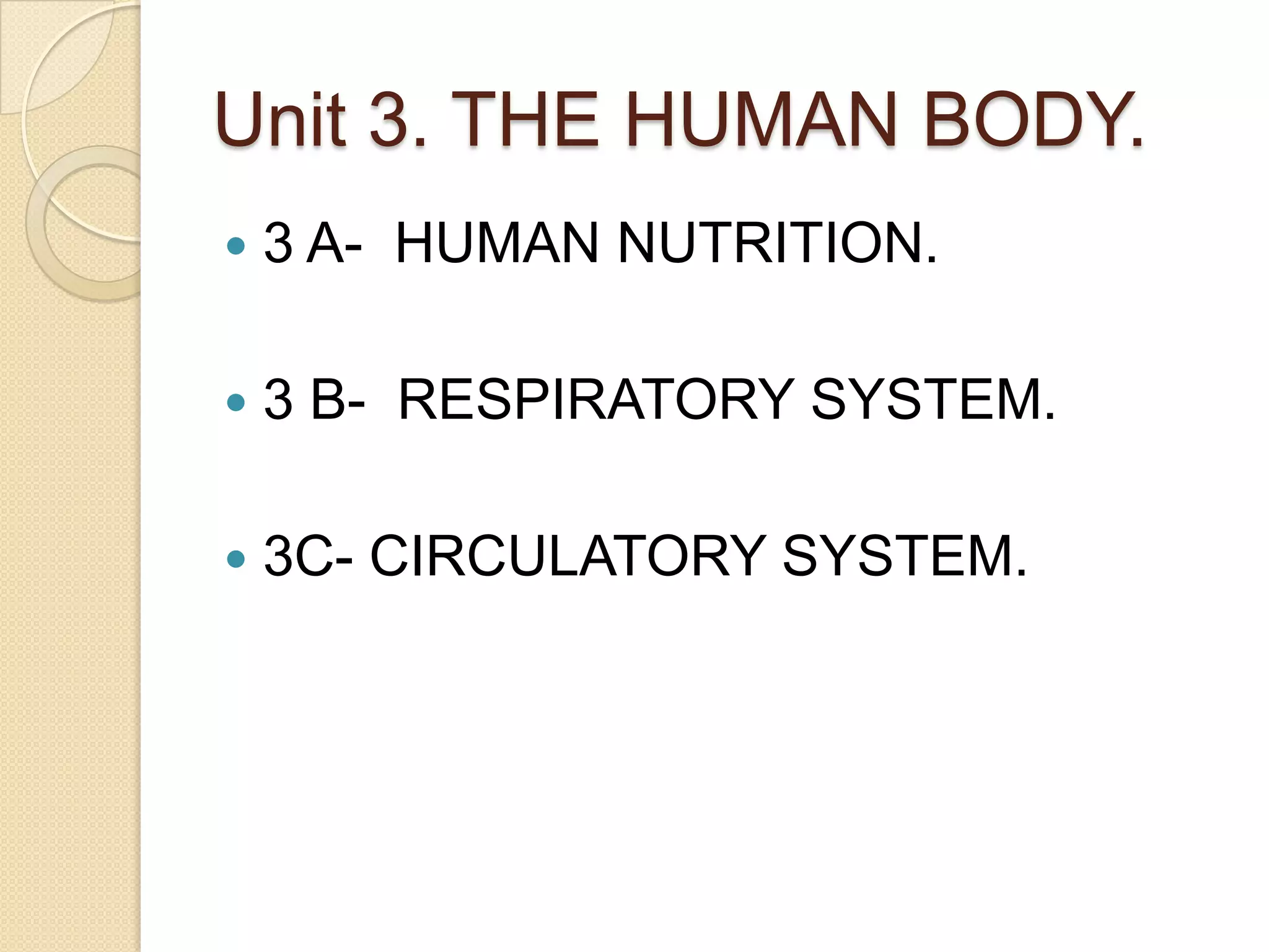 Unit 3 3a nutrition | PPT