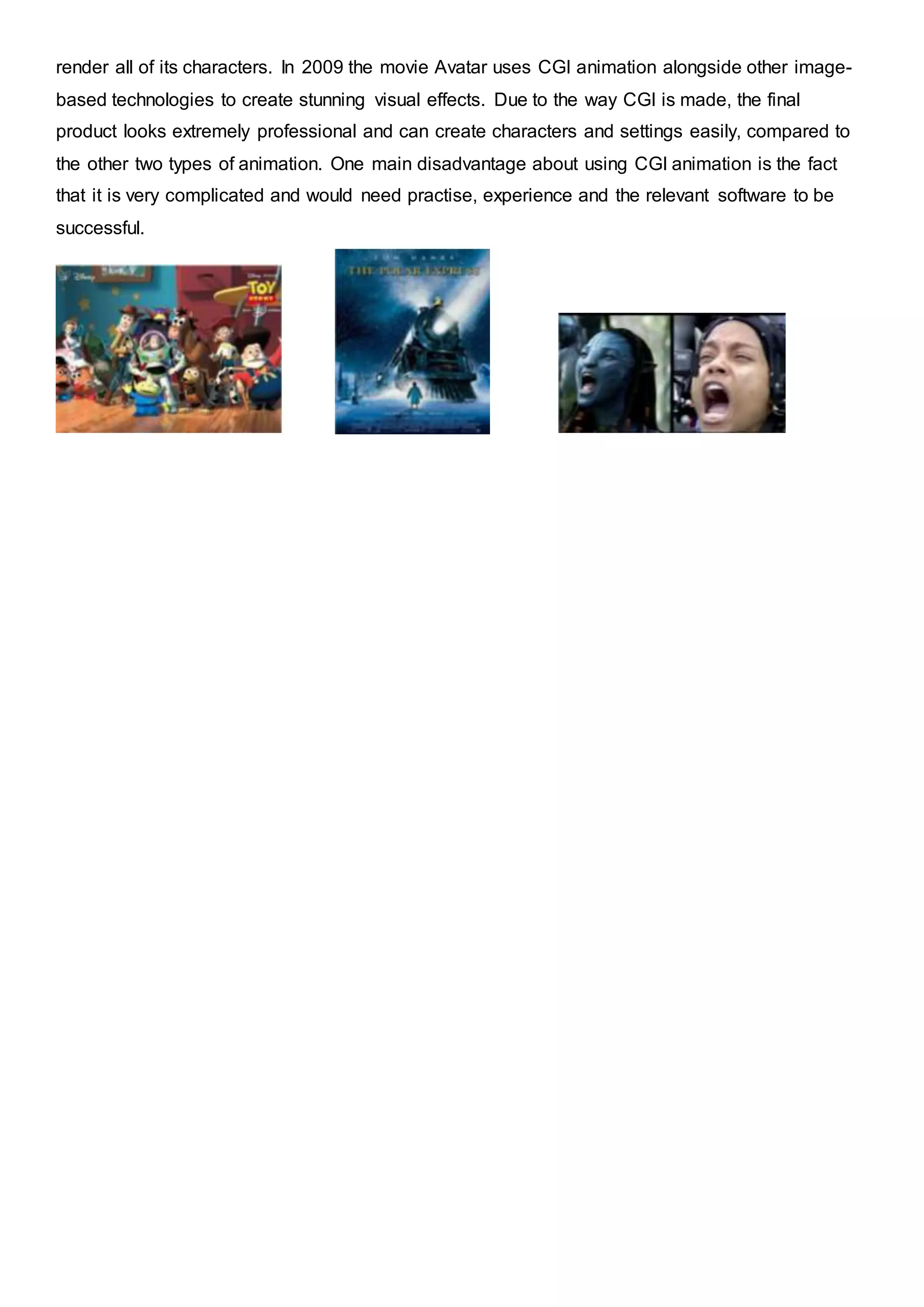 Unit 33 stop motion animation timeline task 1 | PDF