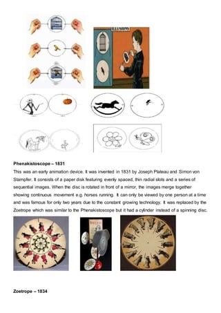 Unit 33 stop motion animation timeline task 1 | DOCX