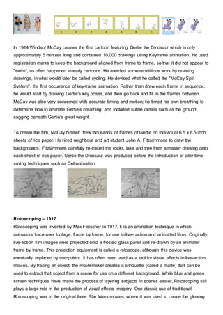 Unit 33 stop motion animation timeline task 1 | PDF