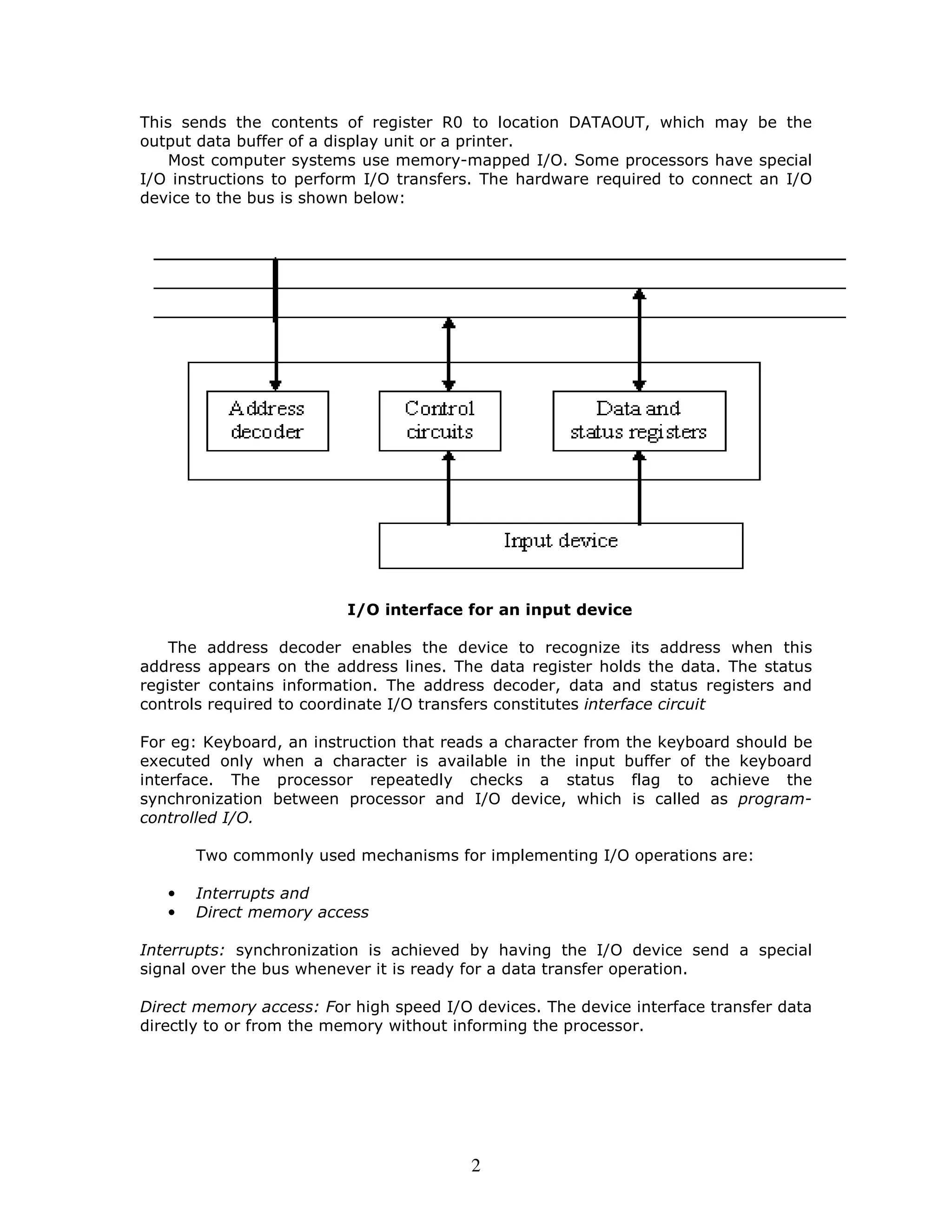COMPUTER ORGANIZATION NOTES Unit 3 4 | PDF