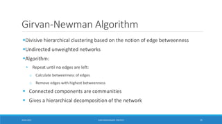 Community detection-Part1 | PDF