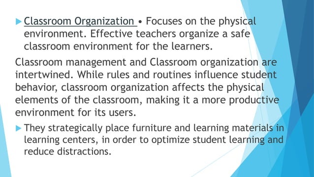 Unit3 a1 organization and management of learner-centered classrooms | PDF | Secondary Education ...