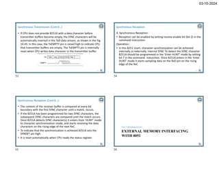 Unit3_all timer interfacing in microcontroller | PPT
