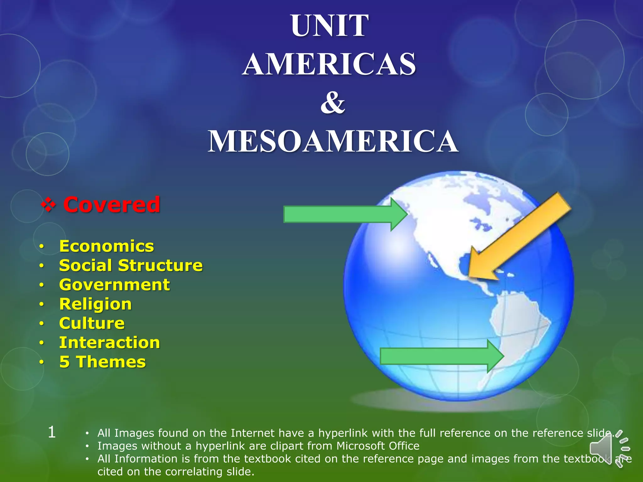 UNIT Americas & Mesoamerica-Ancient Civilizations | PPTX