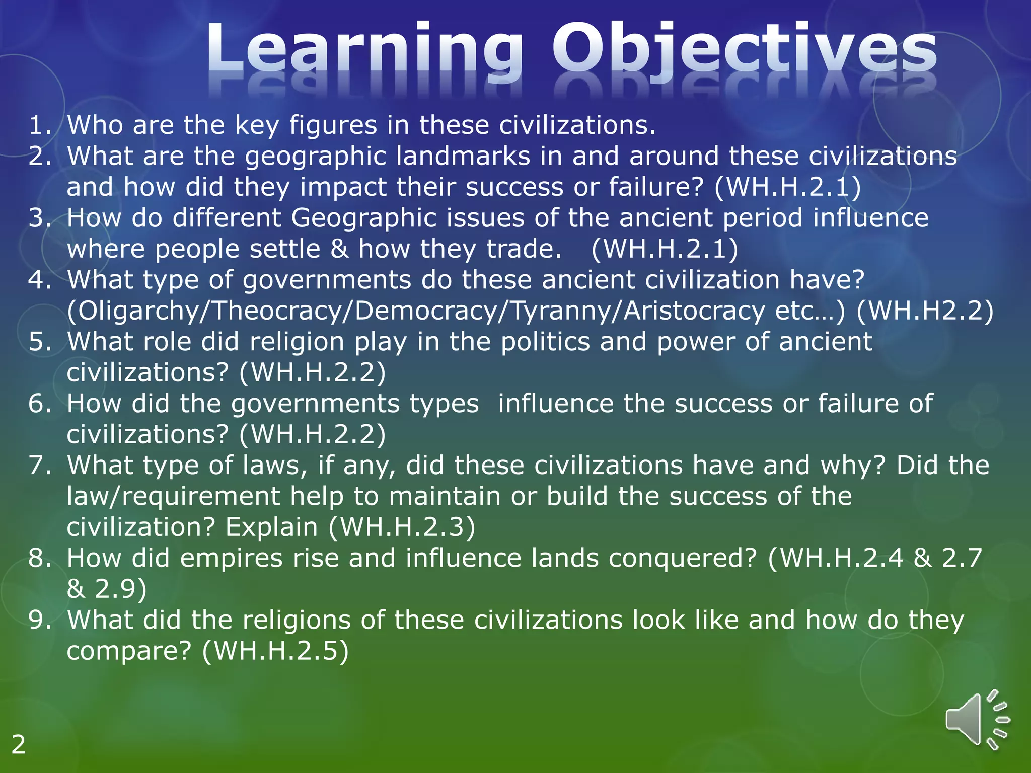 UNIT Americas & Mesoamerica-Ancient Civilizations | PPT