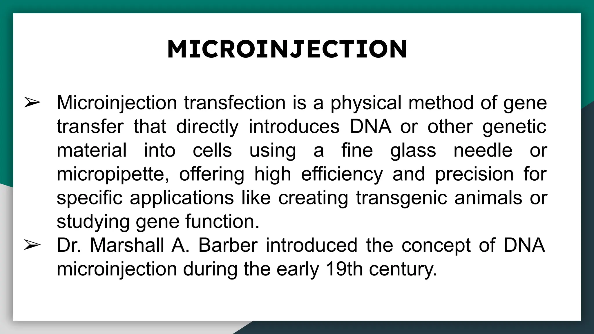 Physical Method of Transfection are described.pdf