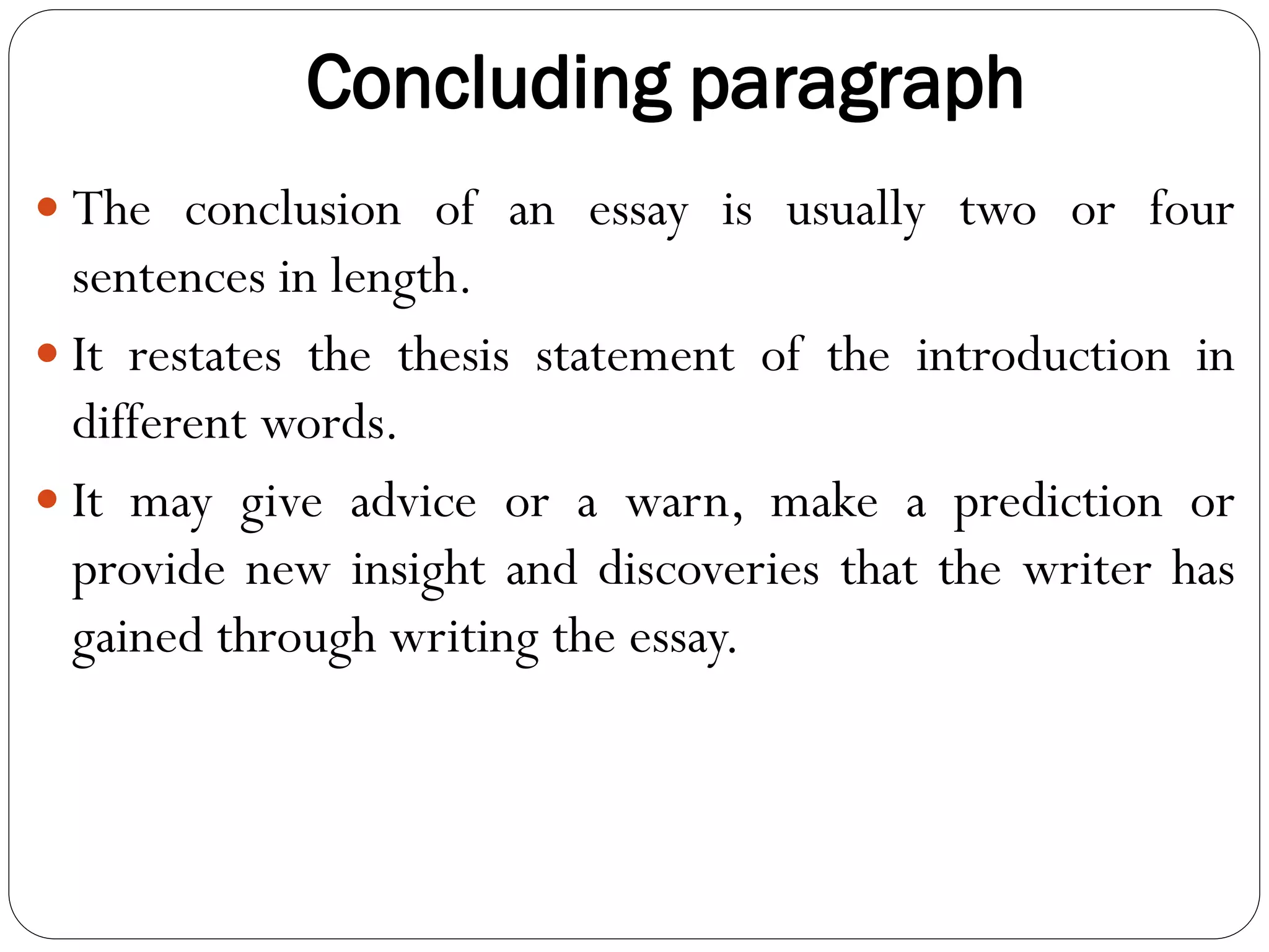 Unit 3 an opinion essay | PDF