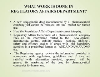 UNIT 3A REGULATORY AFFAIRS.pptx