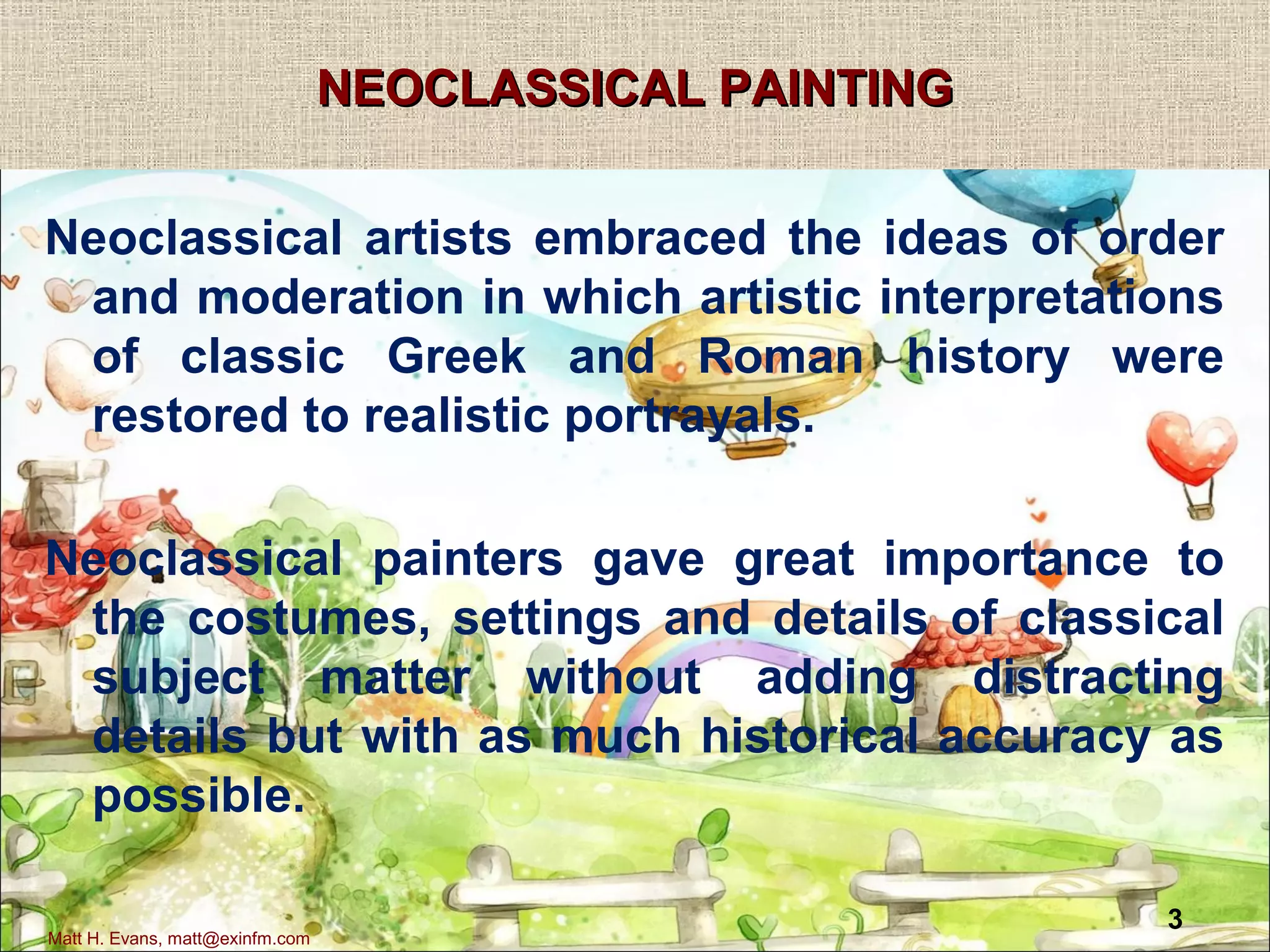 Unit 3 Arts of Neoclassicism | PPT