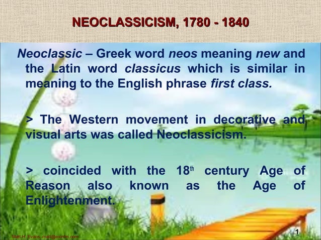 Unit 3 Arts of Neoclassicism | PPT