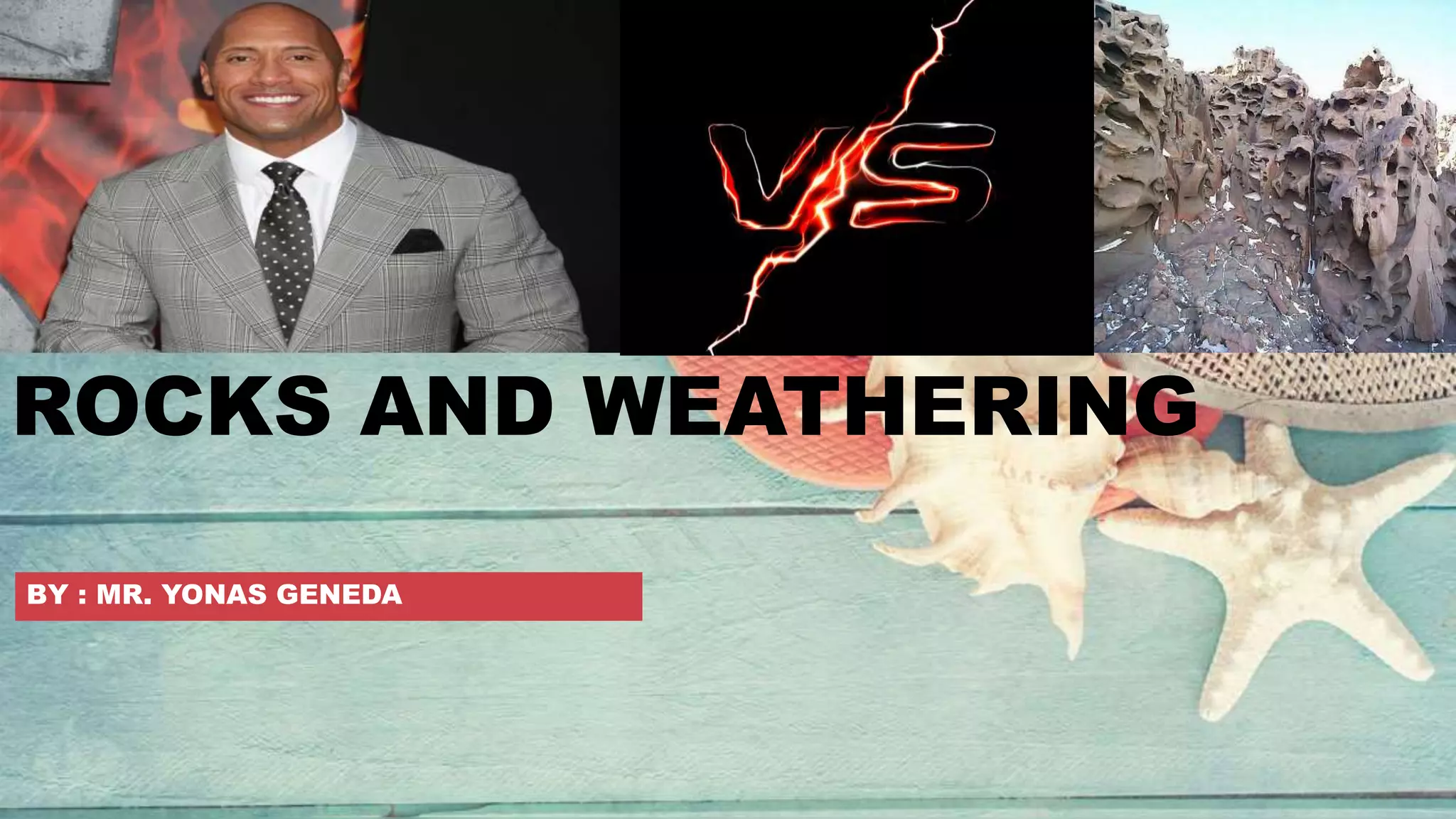 ROCKS and WEATHERING for As level Geography | PPTX