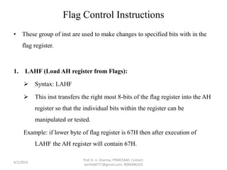 Unit 3 – assembly language programming | PPT