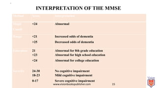 ppt on assessment of mental health status | PDF