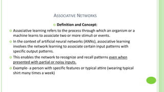 Associative Learning Artificial Intelligence | PDF