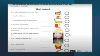 LEVEL 1 - UNIT 3 - AT THE RESTAURANT.pptx