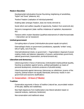 Overview of Unit 3 Content | PDF