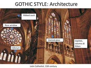 Unit 3b. gothic style2020 | PPT