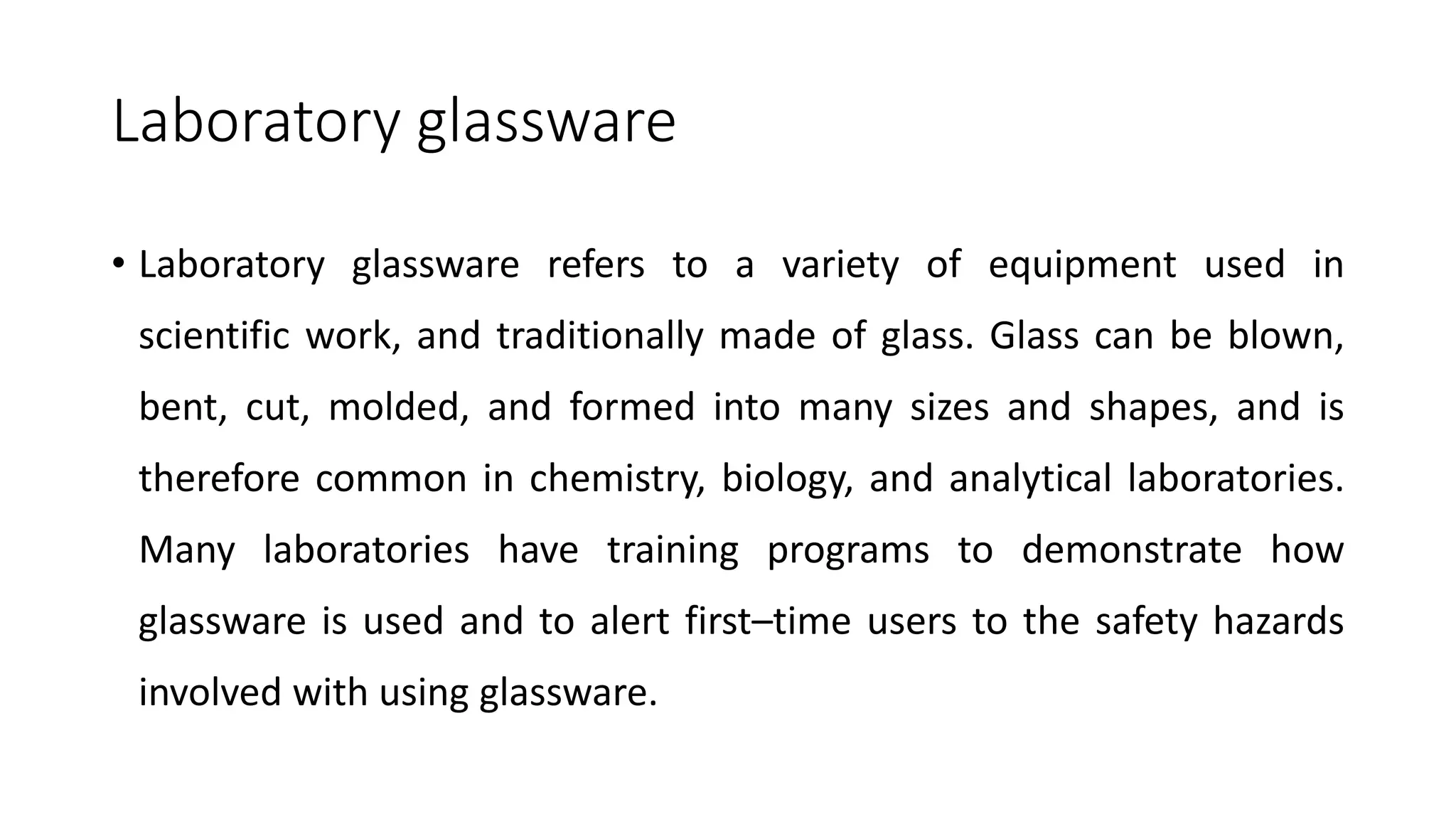 Laboratory organization, management and safety methods - Chapter # 03 ...